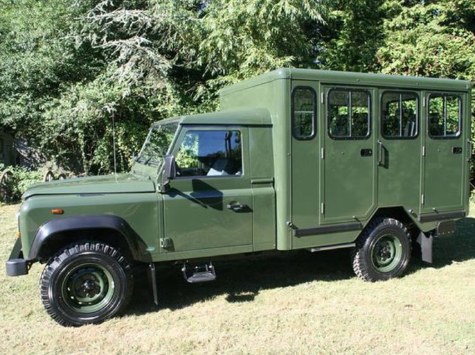 Land Rover Funeral Hearse for the Duke of Edinburgh
